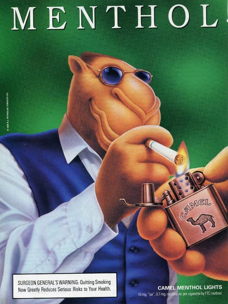 Camel Menthol Cigarettes