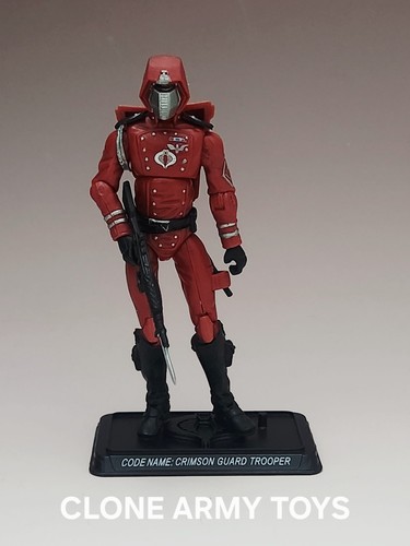 GI Joe Crimson Guard Squad Trooper Cobra Toys r Us TRU 25th Anniversary ...