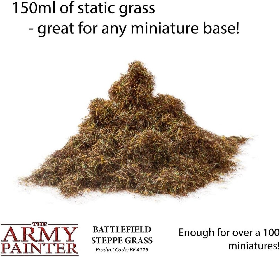Realistic Green Steppe Grass Basing 1 Pack - Perfect for Diorama ...