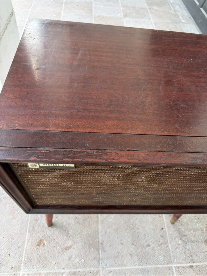 Collectors VTG 1959 Packard Bell MCM Stereo Console Model 11RP6S past ...