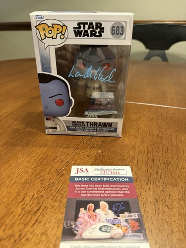 Lars Mikkelsen Actor Signed #683 Star Wars GA Thrawn FUNKO POP Vinyl ...