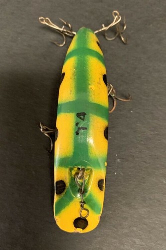 Vintage Helin Flatfish T4 Fishing Lure | eBay