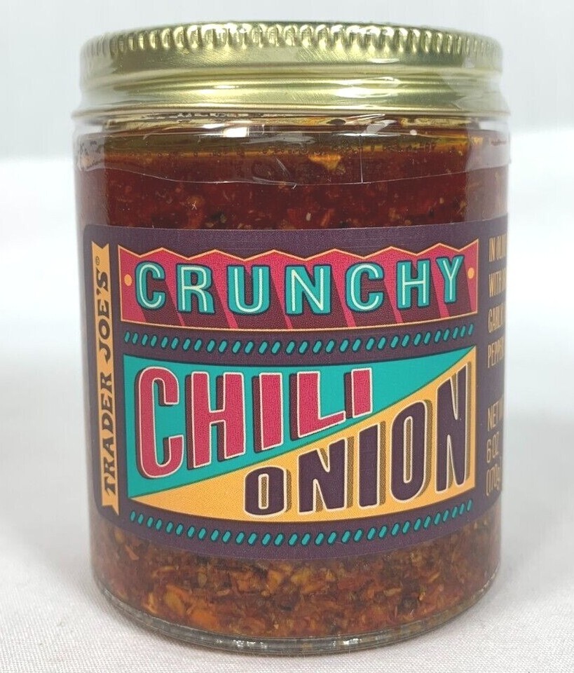 Trader Joe's Crunchy Chile Onion Crunch Choose 1-5 Jars Free Shipping ...