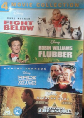 DISNEY FOUR MOVIE COLLECTION DVD BOXSET | eBay UK