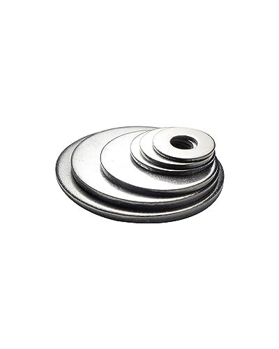 3/8" USS Large Flat Washers 304 Stainless Steel Washers Pack of 50 ...