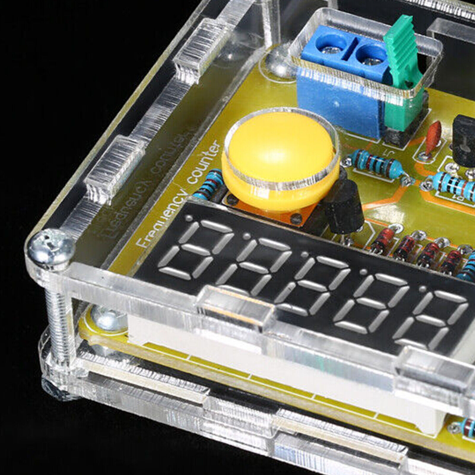 1Hz-50MHz DIY Frequency Crystal Counter Meter Oscillator Tester Kit ...