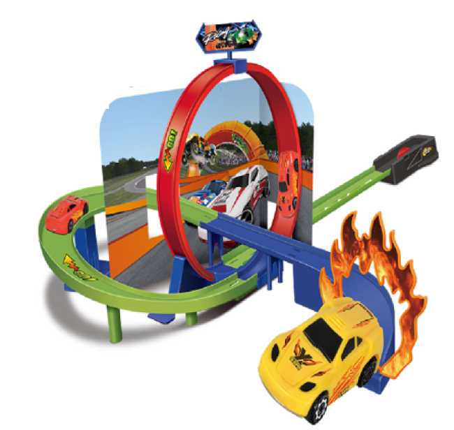 Hot wheels multi loop racing track | eBay