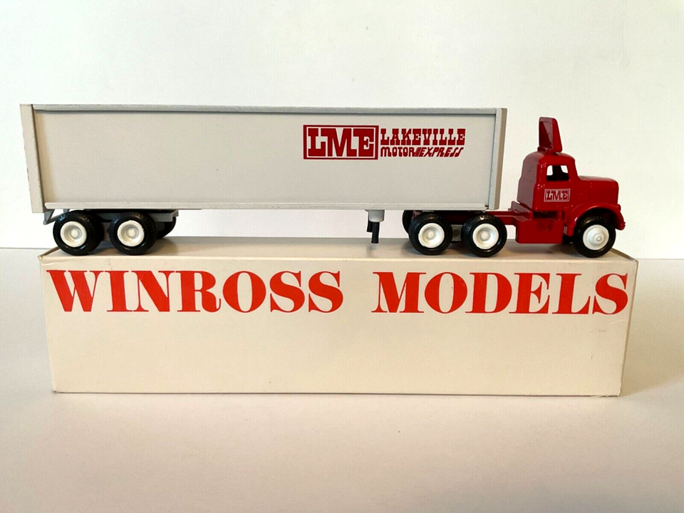 LME Lakeville Motor Express 1986 Winross 1/64th Scale Truck | eBay