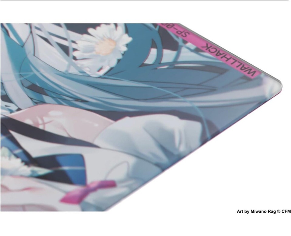 Wallhack SkyPAD SP-004 Hatsune Miku gaming mouse pad Glass Pad Ships ...