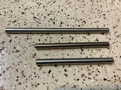 Set Of 15mm Rods Sizes 7.5 Inches, 8 Inches, and 12 Inches | eBay