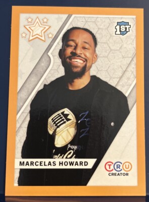 Marcelas Howard 2021 TRU Creator Creators Collection Orange 1st #81 ...
