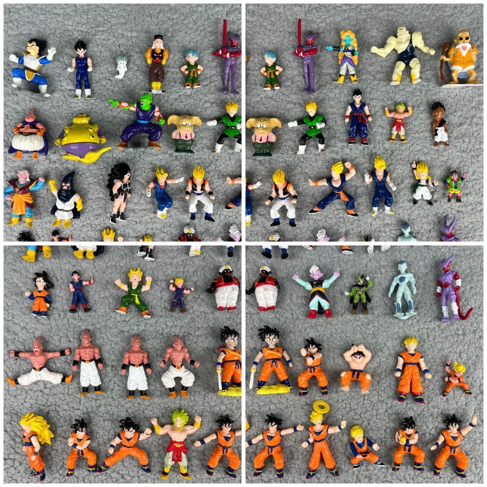 Dragon Ball Z Collection Mixed Lot Mini Figures Set Action BS/STA 1989 ...
