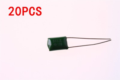 20pcs 100V 33NF Polyester Film Capacitor 2A333J | eBay