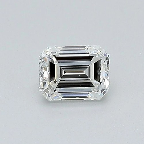 .50 CT Natural White Diamond Emerald Cut VVS1 D Grade GDGL Certified D9 ...