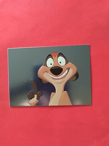 1994 SkyBox The Lion King Timon Foil Raised Insert Chase Card #F8 | eBay