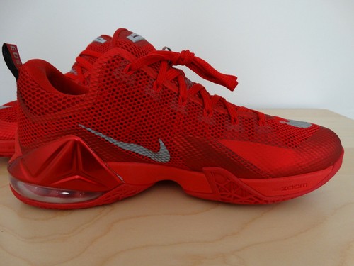 NIKE LEBRON JAMES 12 XII LOW, NEW IN BOX MEN'S SIZE 10.5 RED | eBay