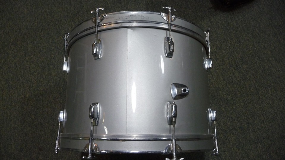 Ludwig Bass Drum 22"X14" Solid Shell Covering Cracked No Legs | eBay