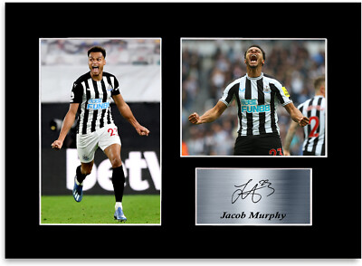 Jacob Murphy Newcastle Poster Printed Signed Autograph Photo Display ...
