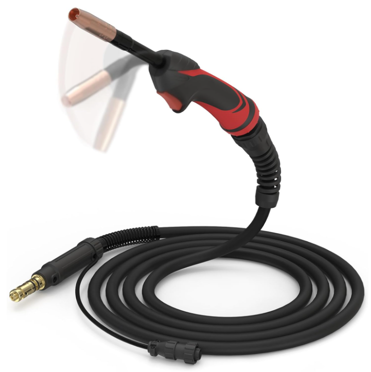 Flexible MIG Welding Gun Torch 100Amp 10ft Replacement for Lincoln 100L ...