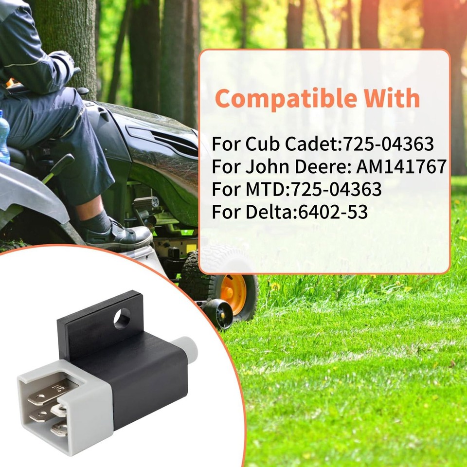 Interlock Safety Switch For MTD: 725-04363 72504363 For Craftsman ...