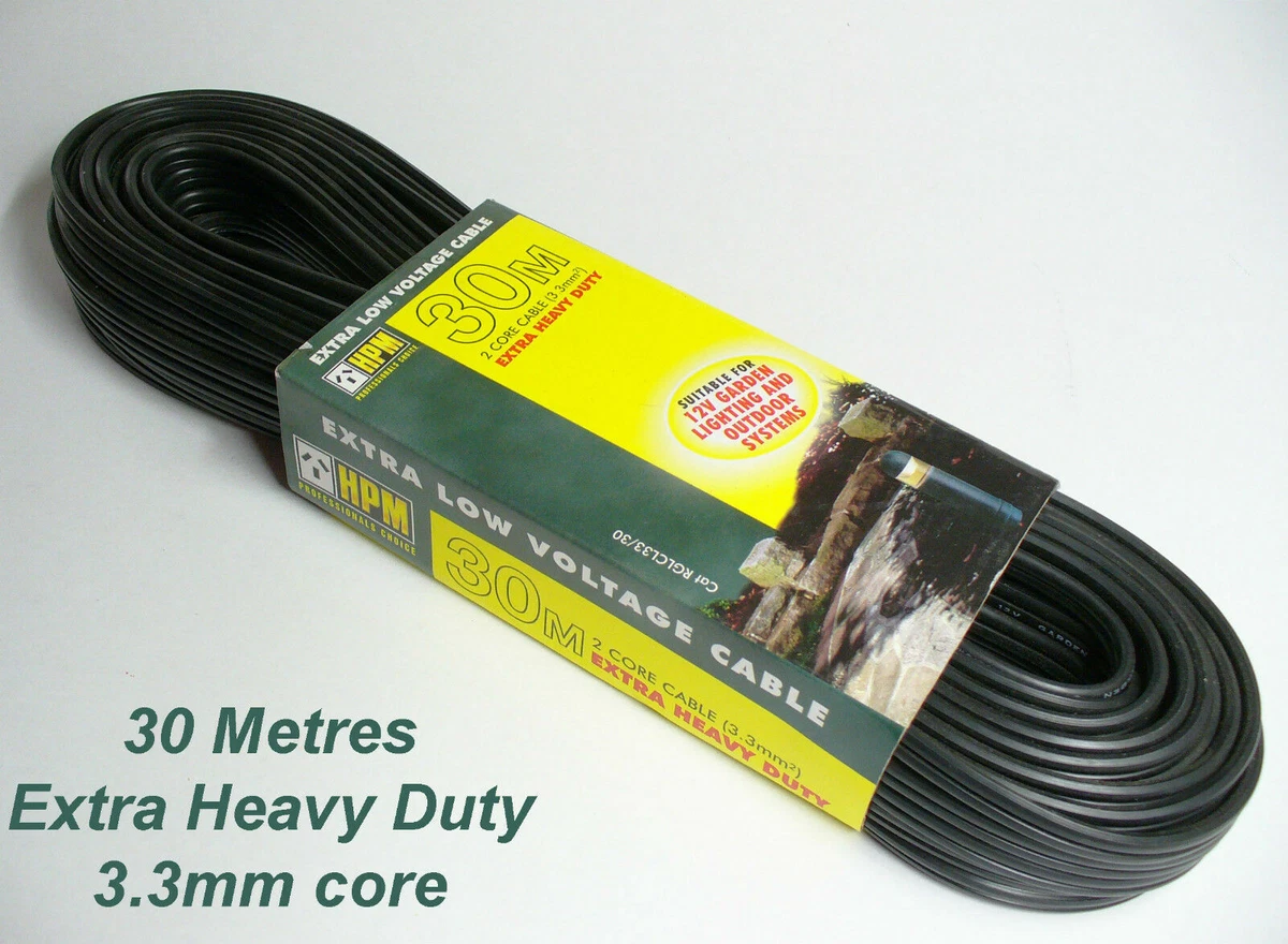 Low Voltage Outdoor Lighting Cable Length | Shelly Lighting
