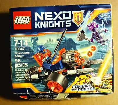 LEGO NEXO KNIGHTS: King's Guard Artillery #70347. New and Sealed w/ Box ...