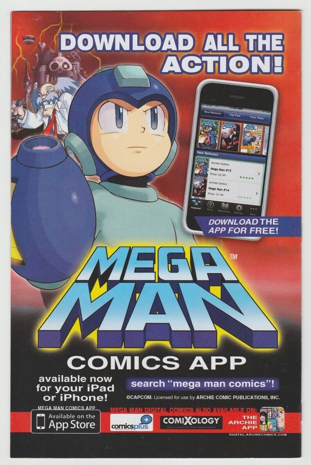 Mega Man #19 Archie Comics 2013 Chad Thomas Cover VF/NM STOCK PHOTO | eBay