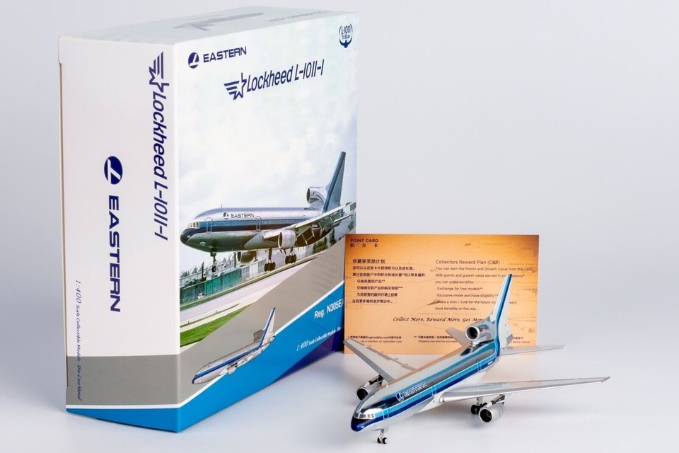 NG Model L-1011-1 1:400 Eastern Air Lines LOCKHEED Diecast Aircraft ...