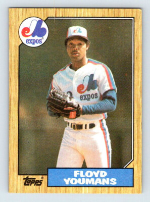 FLOYD YOUMANS Montreal Expos Topps Baseball Card B221 | eBay