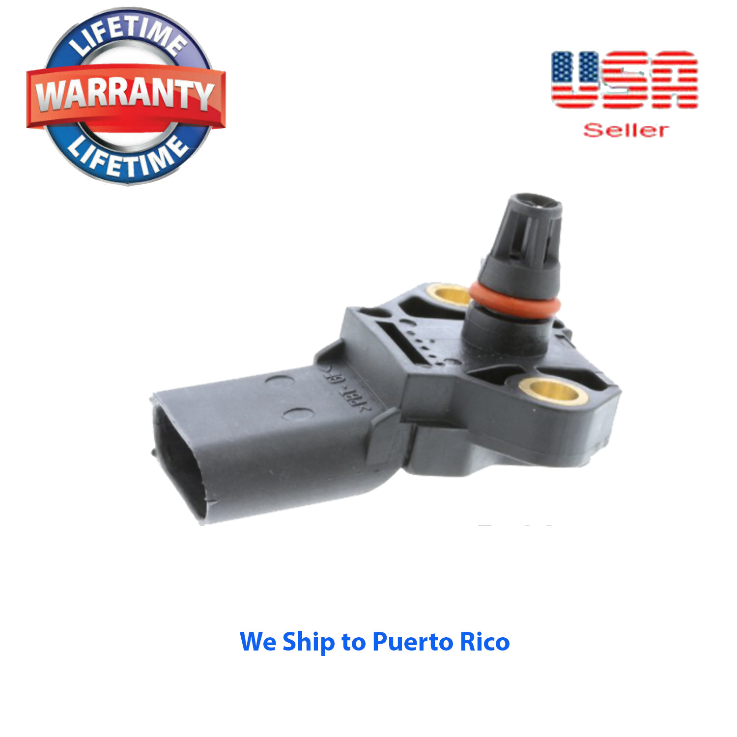 3 Bar MAP Sensor With connector Fit:MK5 TDI Golf Jetta Beetle Passat ...