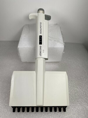 JENCONS SEALPETTE 5 - 50 ul 12 Channel Pipettor (Multi-channel Pipettor ...