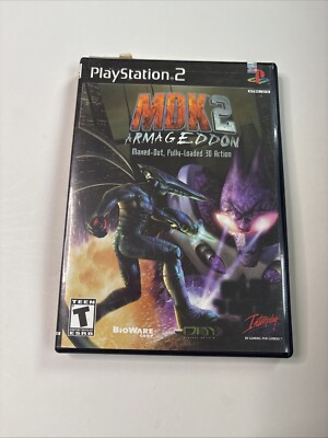 * MDK 2: Armageddon (Sony PlayStation 2 PS2, 2001) Complete CIB Reg ...