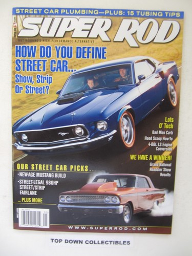 Super Rod Magazine May 2008 How To Define Street Car | eBay