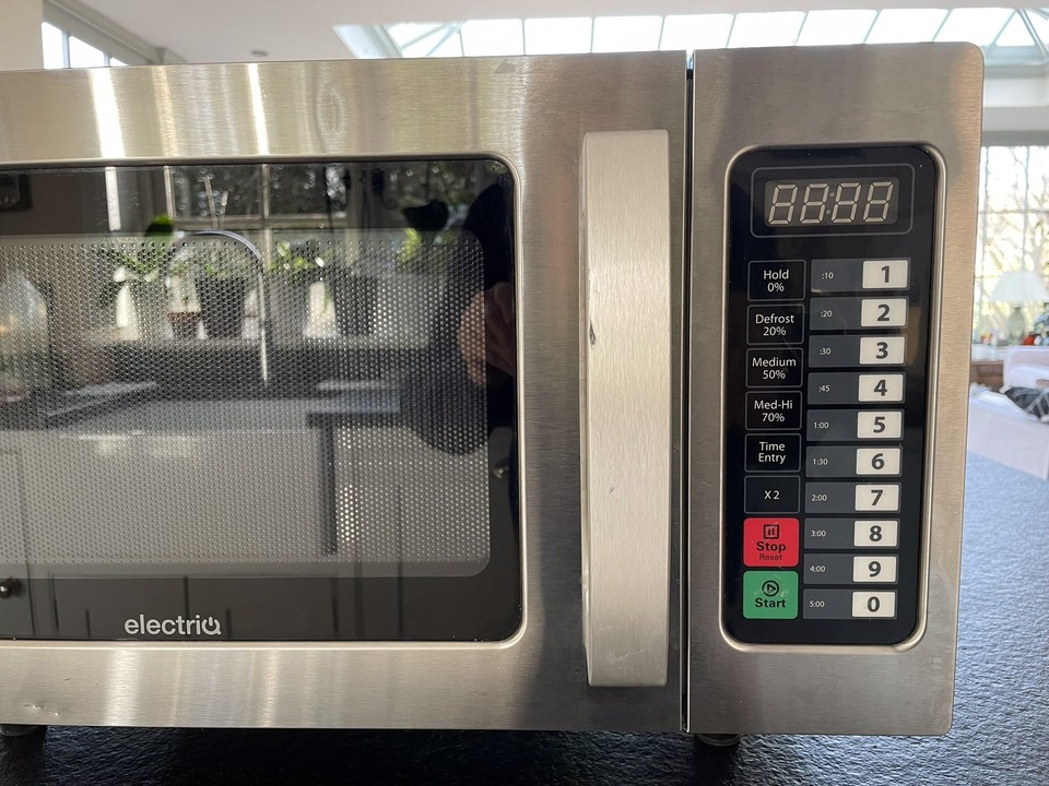 electriQ EIQMWCOM25 25L 1000W Programmable Commercial Microwave | eBay UK