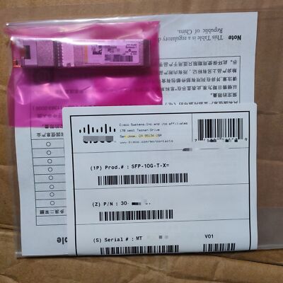 SFP-10G-T-X 10 Gigabit Optical to Electrical SFP+ Optical Module RJ45 ...