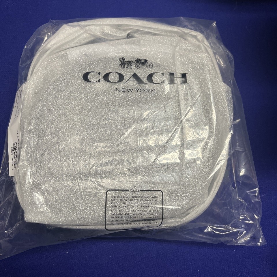 Coach CO985 Canteen Crossbody Signature Jacquard & Star Embroidery New ...