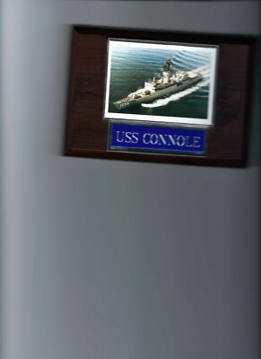 USS CONNOLE PLAQUE FF-1056 NAVY US USA MILITARY KNOX CLASS FRIGATE SHIP ...