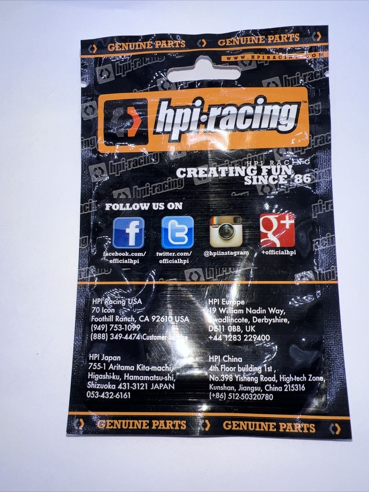 hpi racing parts for rc Part # 115296 idle gear shaft | eBay