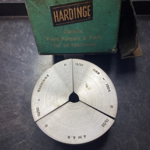 HARDINGE 4 W&S MASTER COLLET PAD 1129 - 1004 - 13/32 | eBay