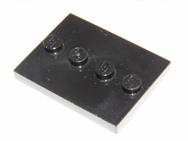 LEGO 88646 Minifigure Black Baseplate X2 for sale online | eBay