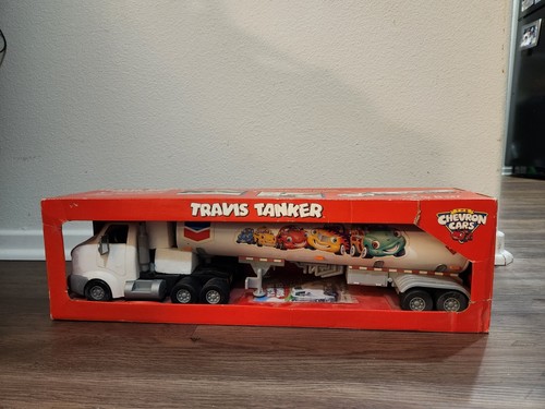 Chevron Cars Travis Tanker 2005 Semi Toy Truck NIB 16BL | eBay