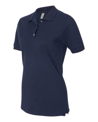 Jerzees Women's Easy Care Double Mesh Ringspun Pique Sport Shirt - J ...