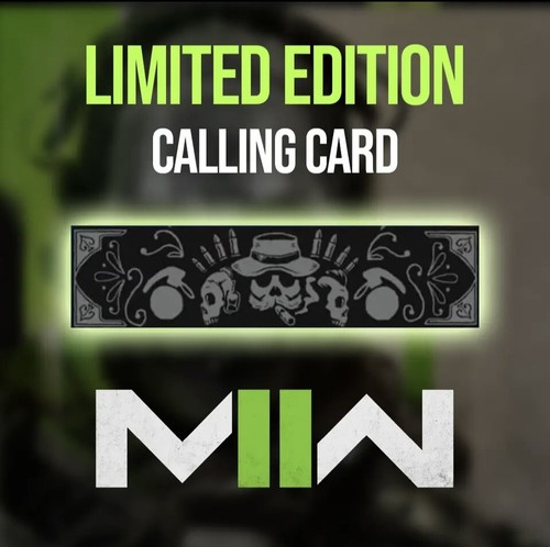 Call Of Duty Modern Warfare 2 Animated Calling Card Code ASDA Promo COD Call Of Duty Modern Warfare 2 Animated Calling Card Code ASDA Promo COD