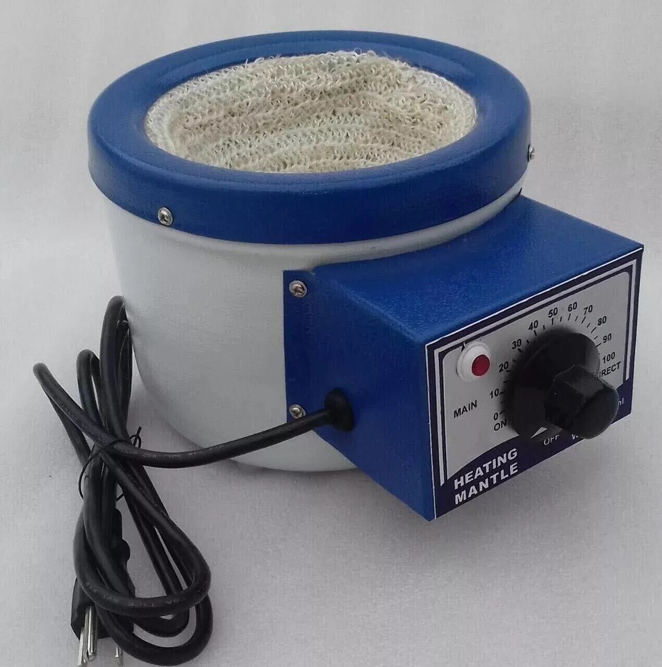 110V Heating Mantle 3000mL / 3 Liter for Round Bottom Flask 450 Watts ...