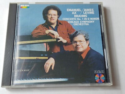 EMANUEL AX JAMES LEVINE BRAHMS CD MUSIC USED CONCERTO NO. 1 | eBay