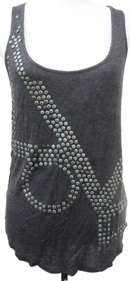 One Clothing LOVE Racerback Tank Top Moto Goth Punk Grunge Top Studded ...