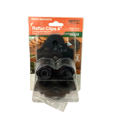 Ozco OWT - Ankle Brackets Rafter Clips 4" - Laredo Sunset - Black ...