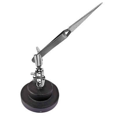 Third Hand Base & Cross Locking Tweezer 3rd Helping Jewelry Soldering ...
