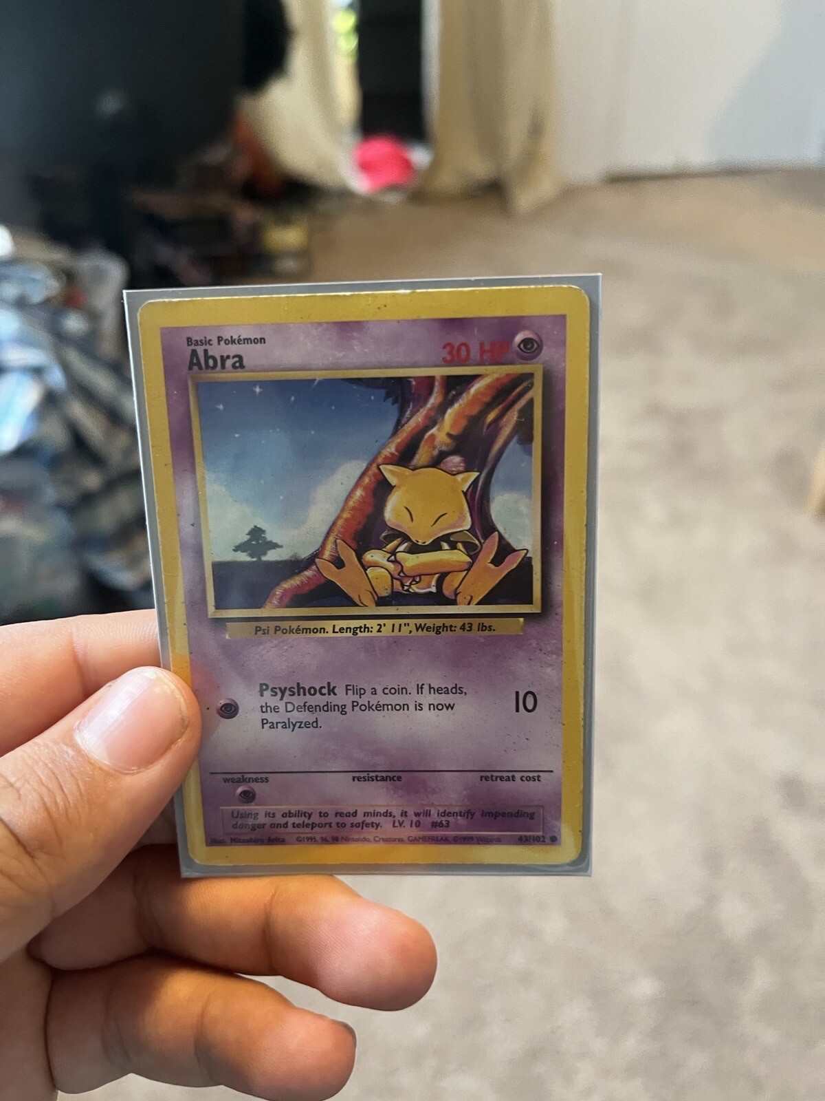1995 Abra Shadow Pokémon First Edition Mint | eBay