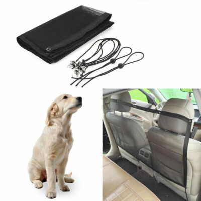 Pet Safety Travel Isolation Net Car Truck Back Seat Dog Barrier Mesh ...